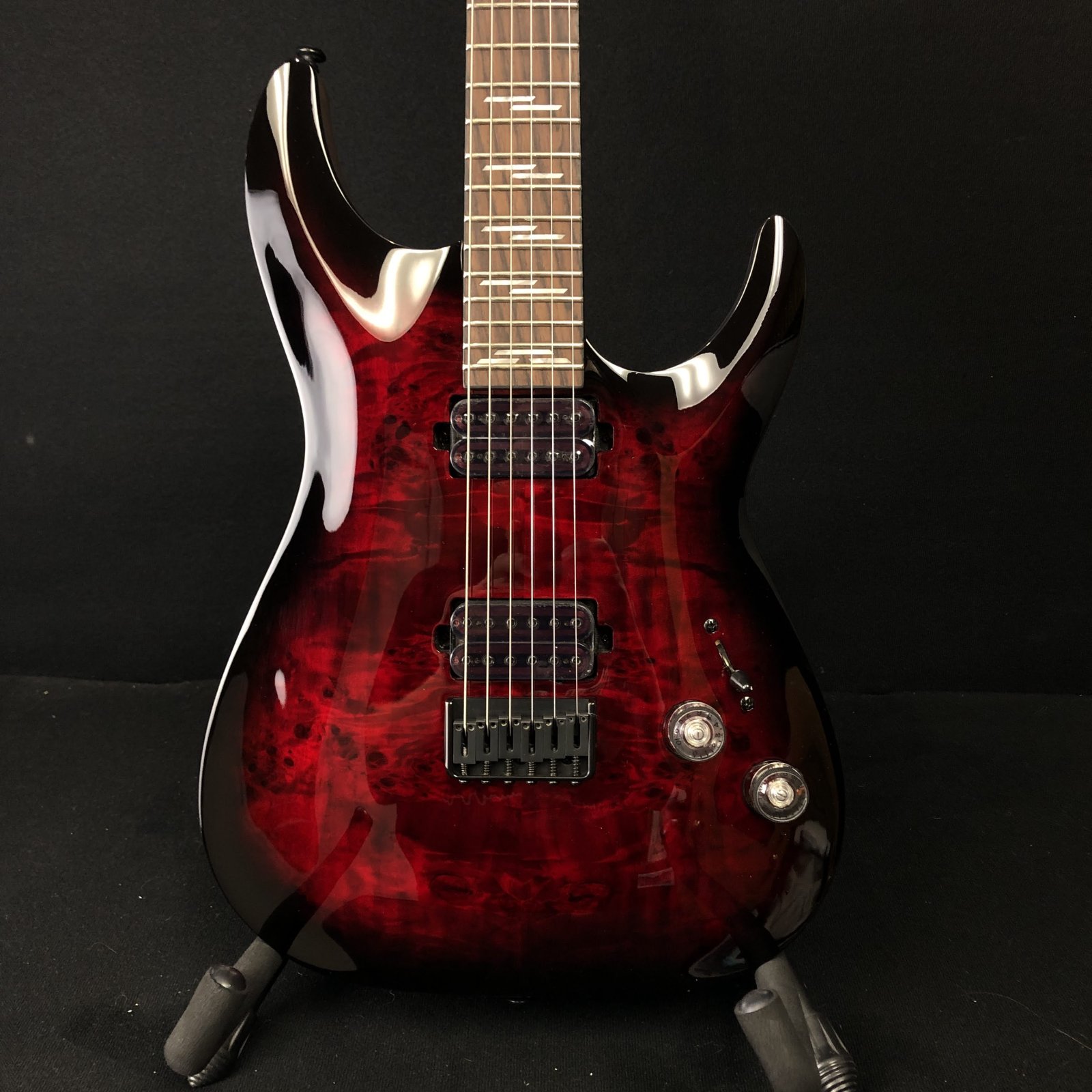 Schecter Omen Elite-6 Black Cherry Burst