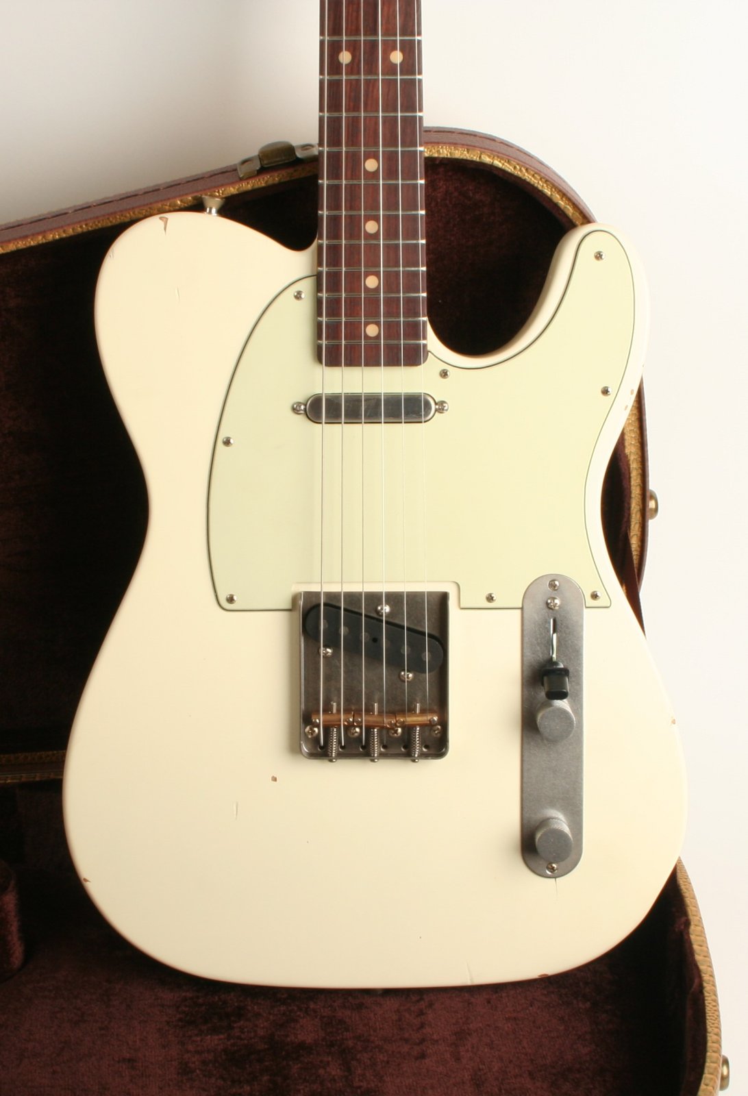 Nash Guitars T-63 Olympic White Lollar Pickups