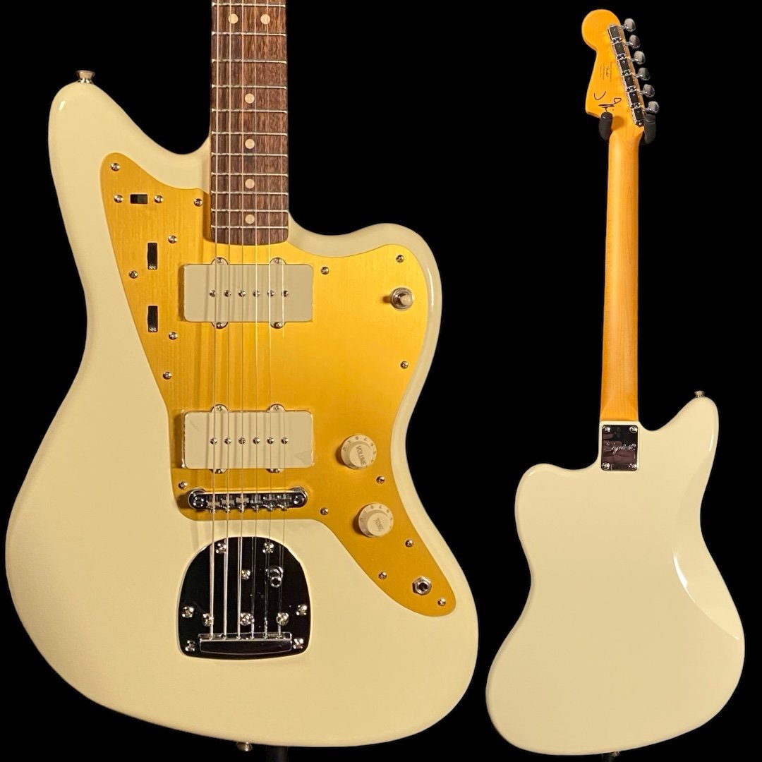 Squier J Mascis Signature Jazzmaster - Vintage White with Indian Laurel ...
