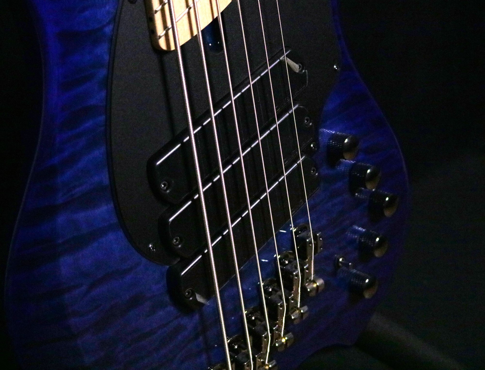 Dingwall Combustion 6-String Electric Bass Guitar - Indigo Burst - 36