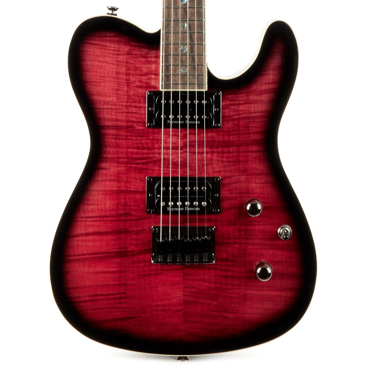 Fender Special Edition Custom Telecaster FMT HH Black Cherry Burst