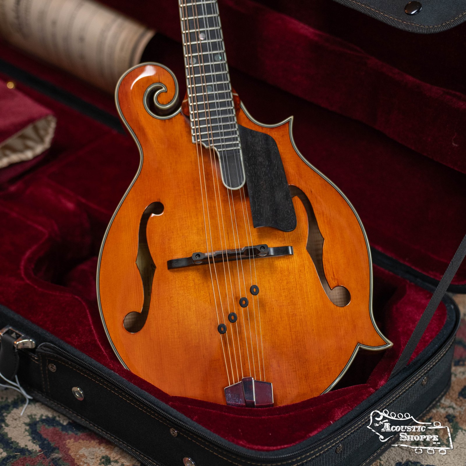 Eastman MD815PGE-HB F-Style Honeyburst Mandolin w/ K&K Pickup #3150