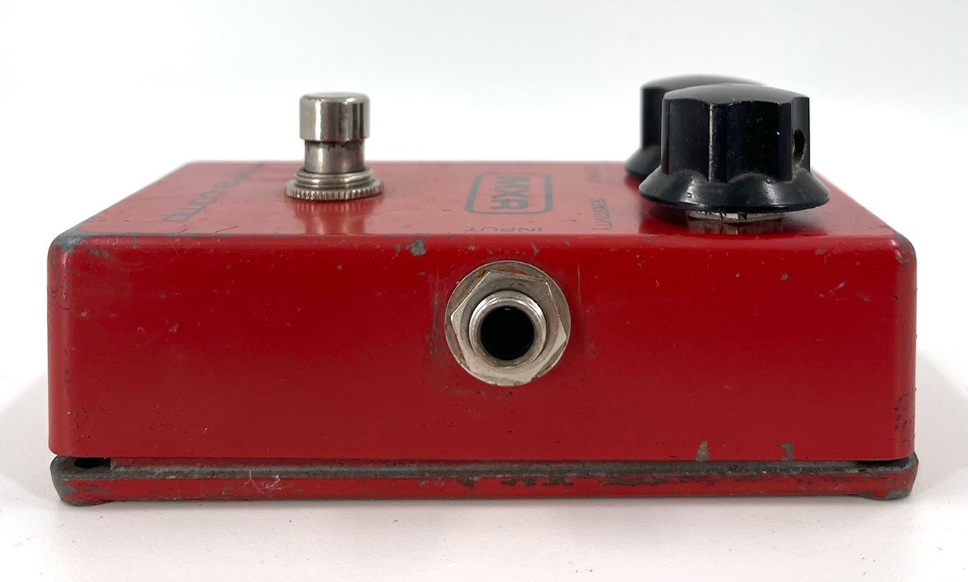 Dyna Comp Block Logo Vintage MXR Debate: Script Versus Block Logos