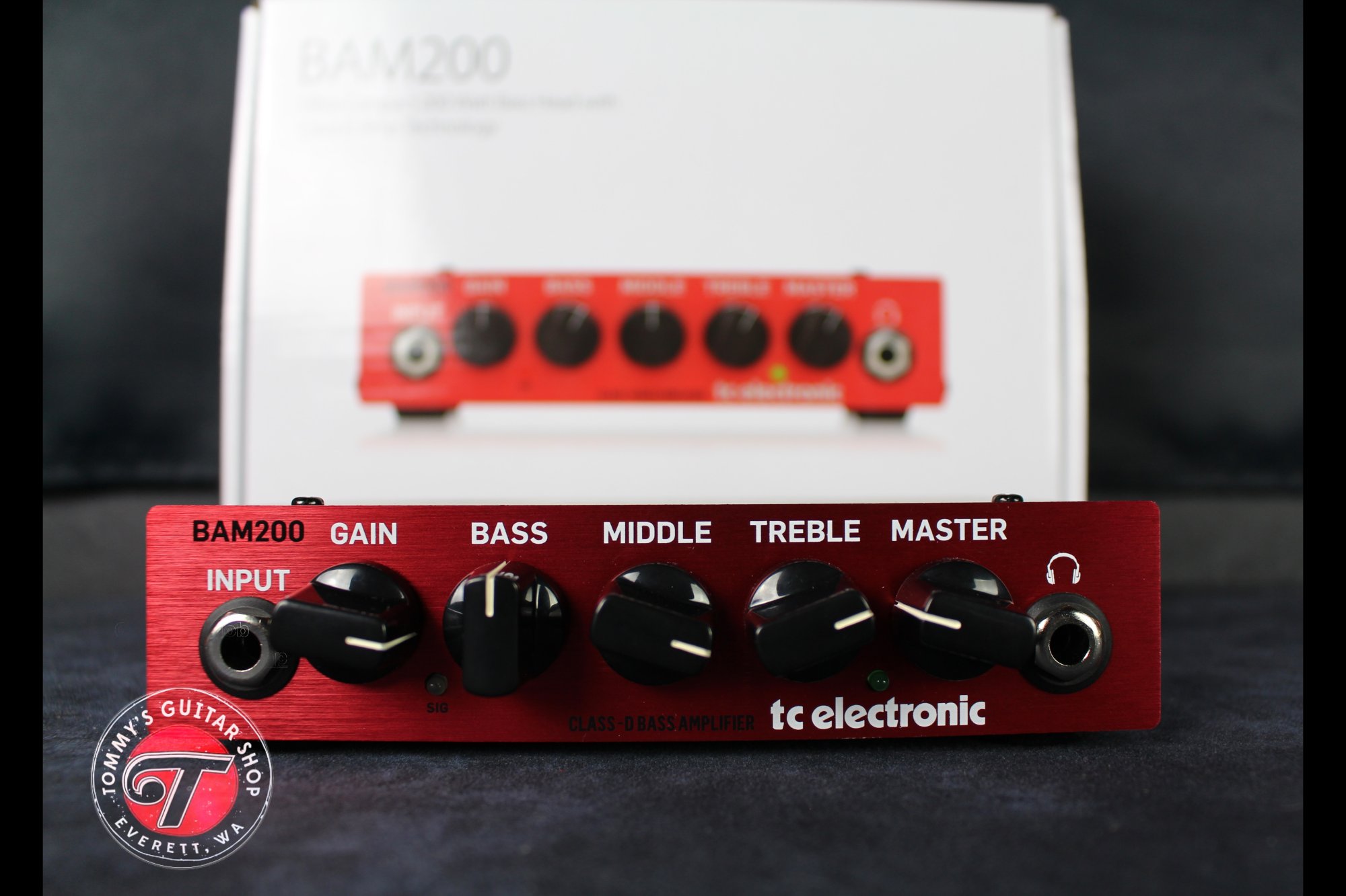 TC Electronic BAM200 200W Compact Bass Head